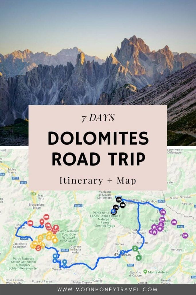 Dolomites Road Trip Itinerary - The Best of the Italian Dolomites in 7 Days