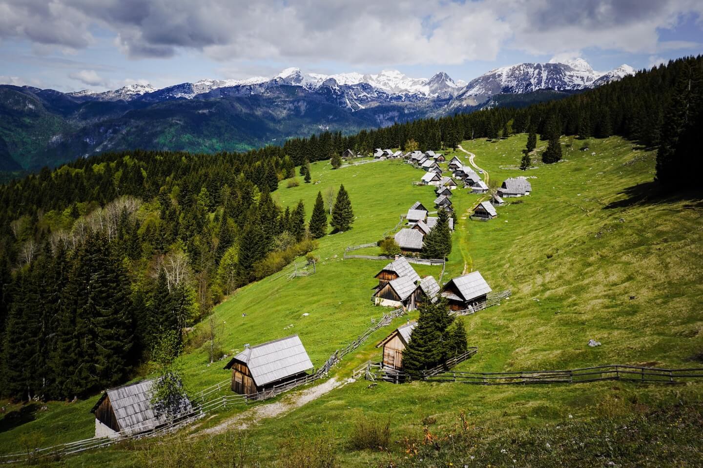Slovenian Alps: Top Hiking Destinations + Map