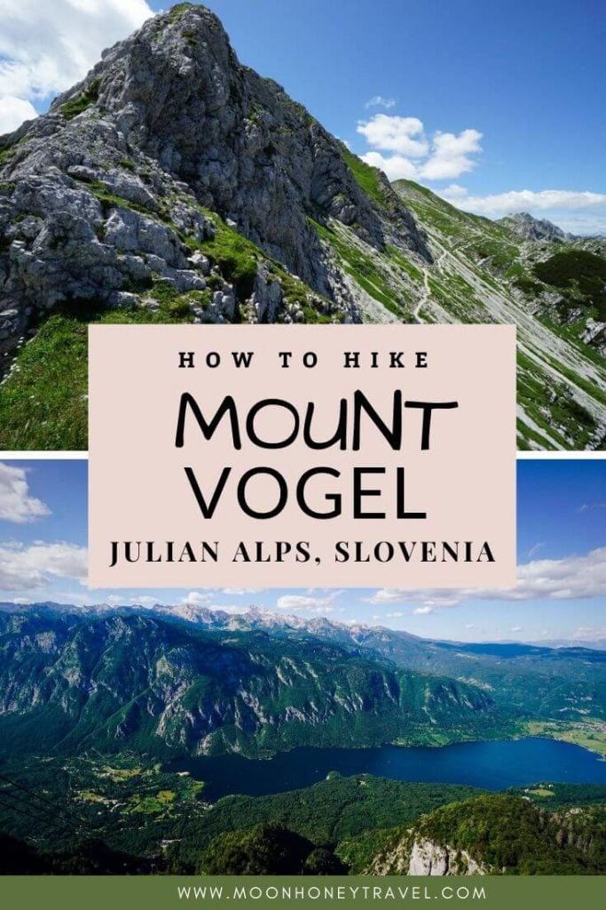 Hiking to Mount Vogel High above Lake Bohinj, Slovenia