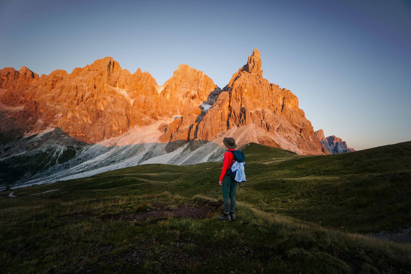 Passo Rolle to Baita Segantini Circuit Hike, Dolomites