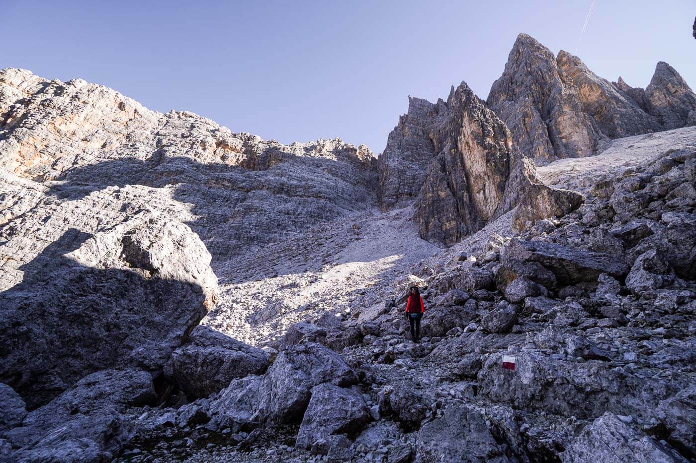 Hiking the Croda da Lago Circuit Trail, Ampezzo Dolomites