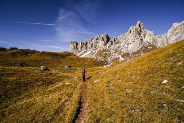 Passo Giau to Monte Mondeval Day Hike, Italian Dolomites