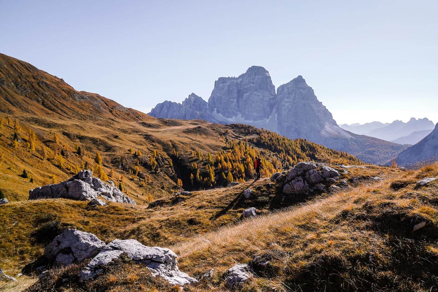 Passo Giau to Monte Mondeval Day Hike, Italian Dolomites