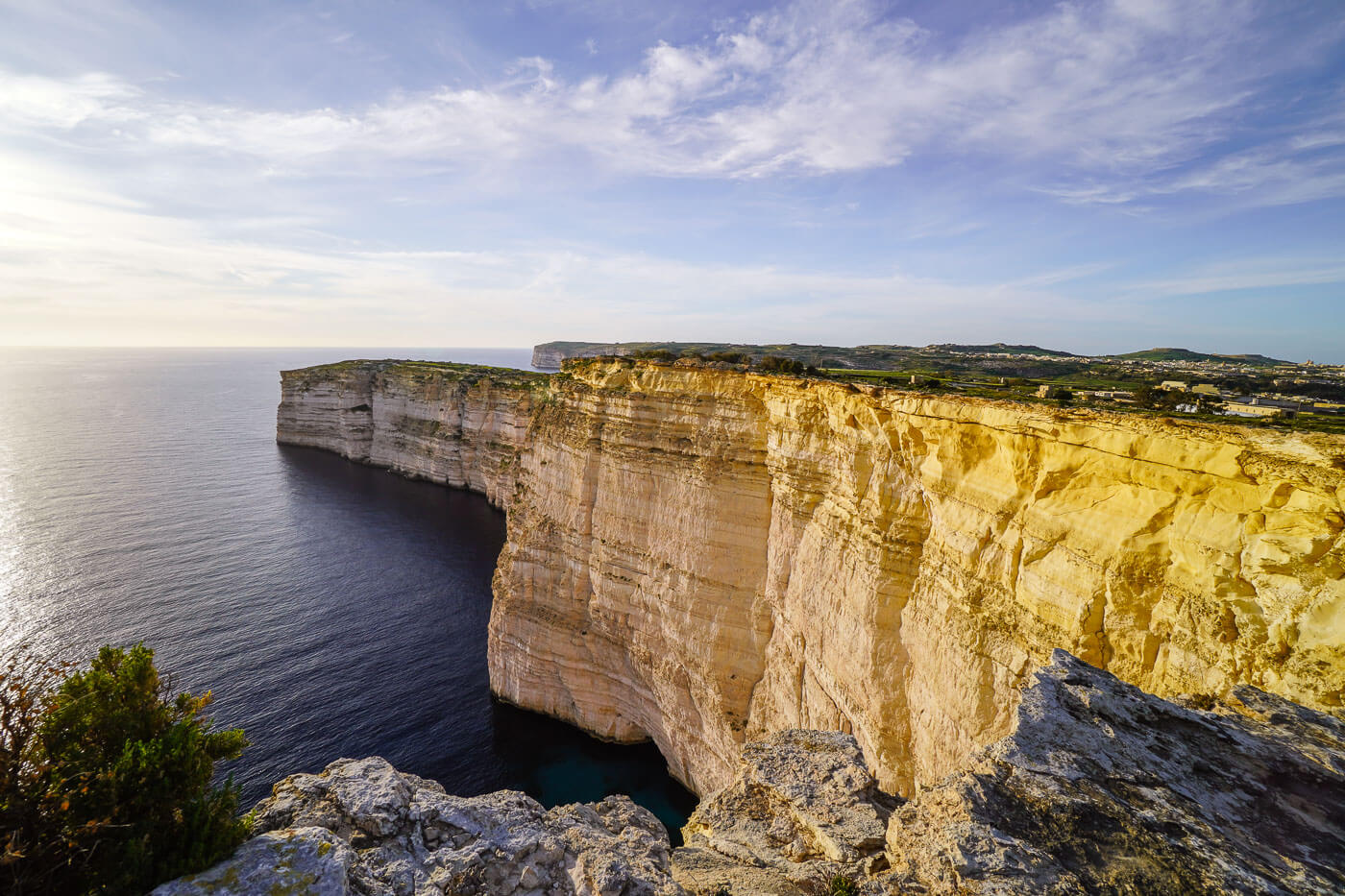 Xlendi Bay to the Sanap Cliffs Coastal Walk, Gozo Island