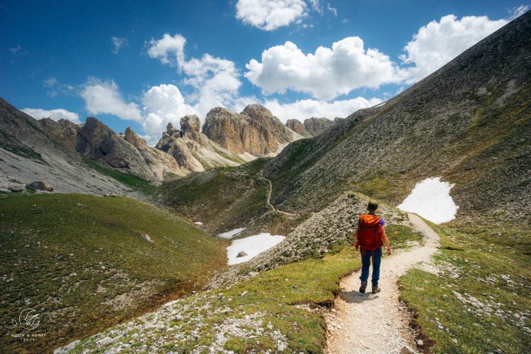 Tullen Summit Hike, Odle d'Eores (Aferer Geisler), Dolomites