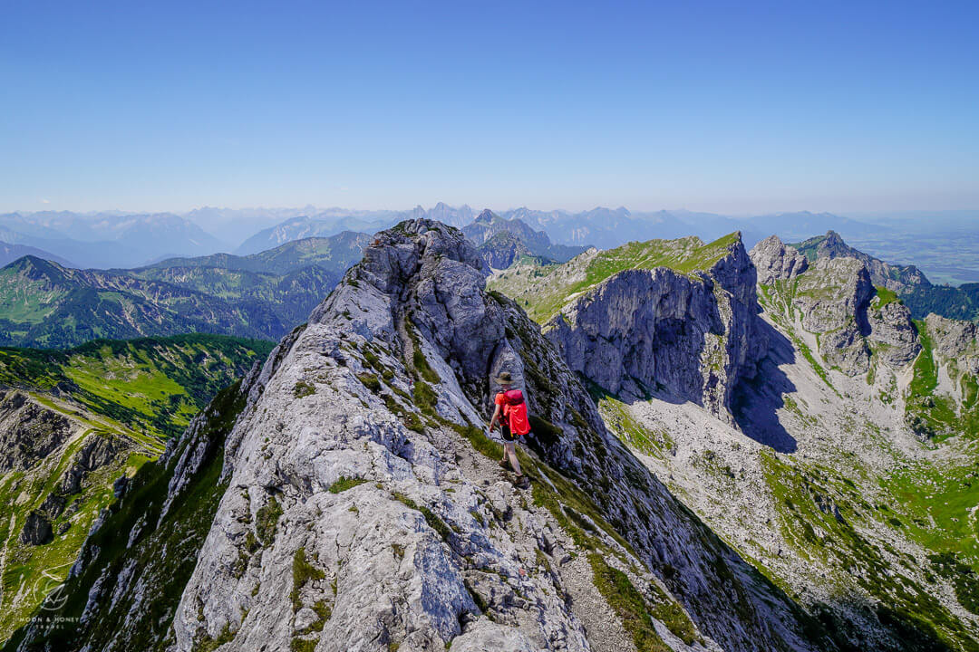 Hochplatte Peak Hike in the Ammergau Alps, Bavaria, Germany