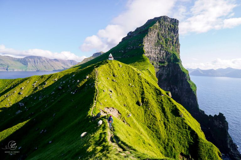 Kallur Lighthouse Hike on Kalsoy Island, Faroe Islands
