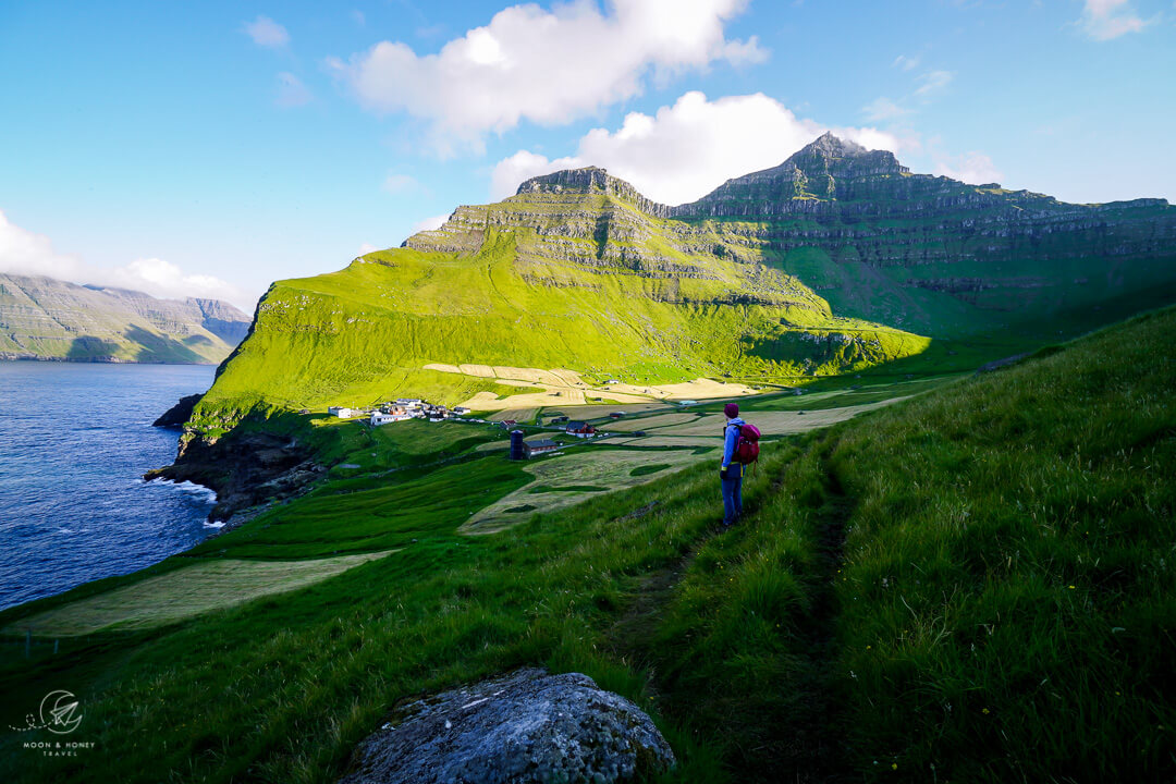 Kallur Lighthouse Hike on Kalsoy Island, Faroe Islands