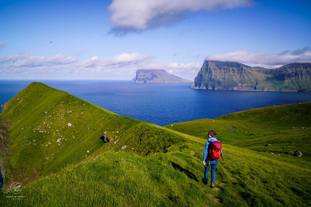 Kallur Lighthouse Hike on Kalsoy Island, Faroe Islands