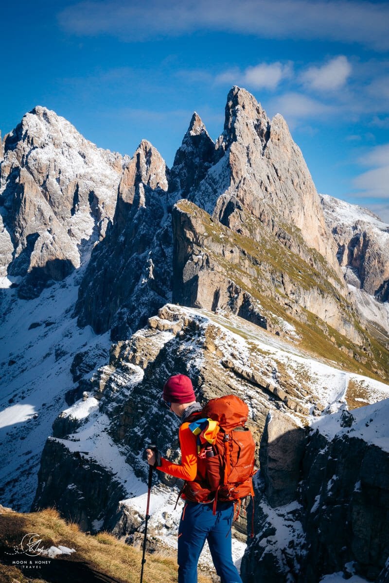 Hiking the Seceda - Rifugio Firenze Circuit Trail, Dolomites
