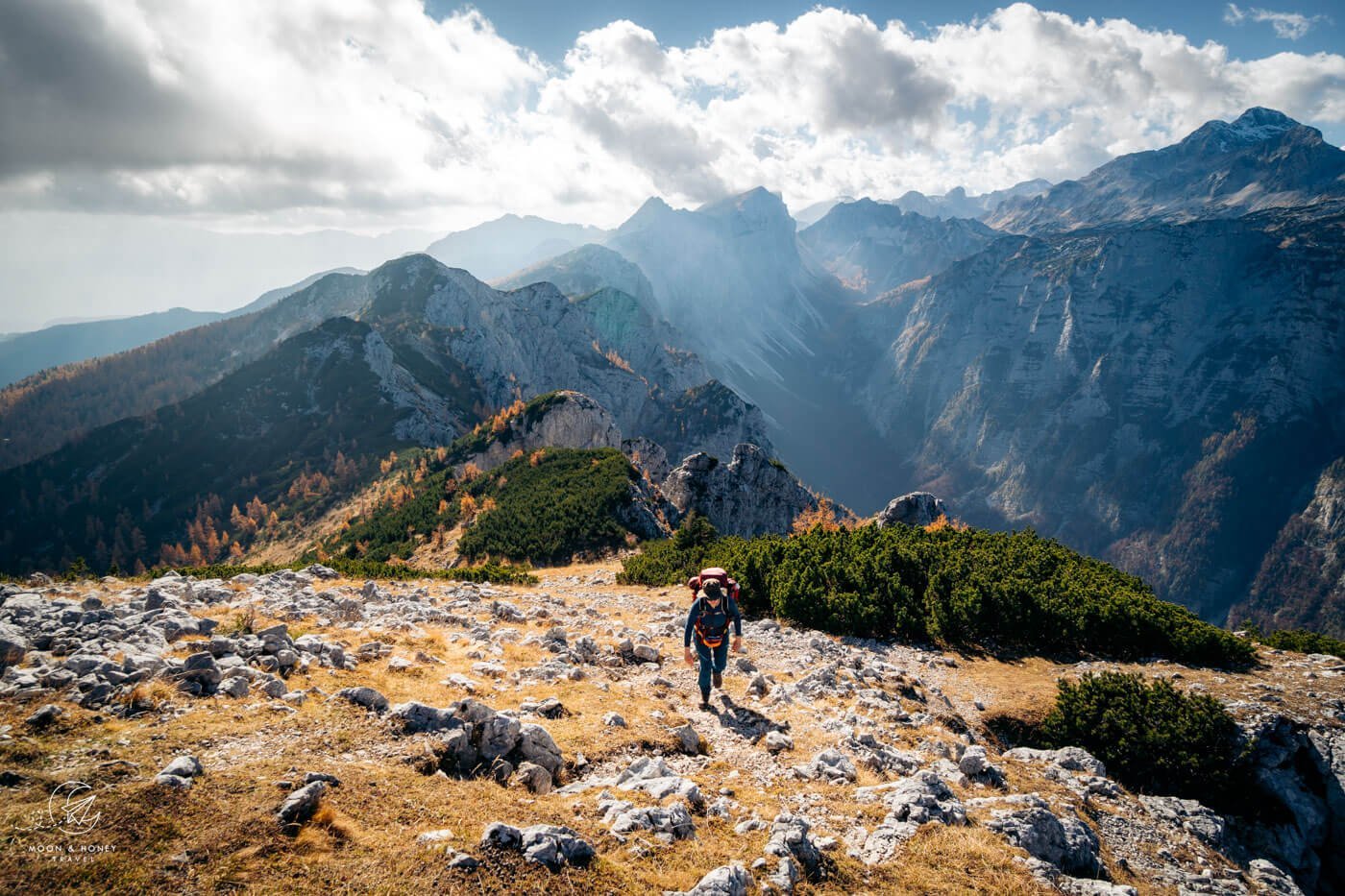 Debela Peč Hike in the Julian Alps, Slovenia