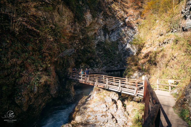 Vintgar Gorge Hike near Lake Bed, Slovenia