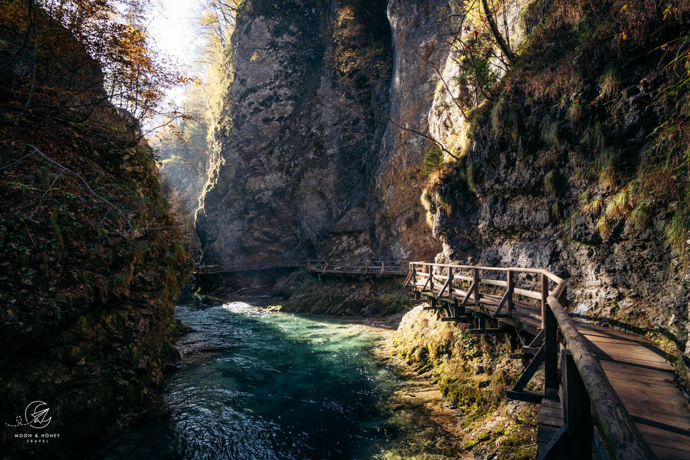 Vintgar Gorge Hike near Lake Bed, Slovenia