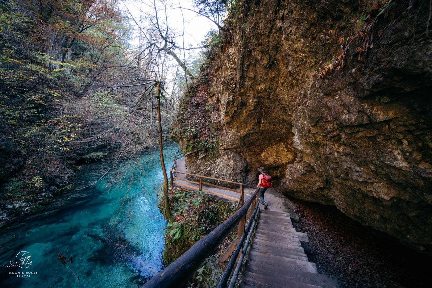 Vintgar Gorge Hike near Lake Bed, Slovenia