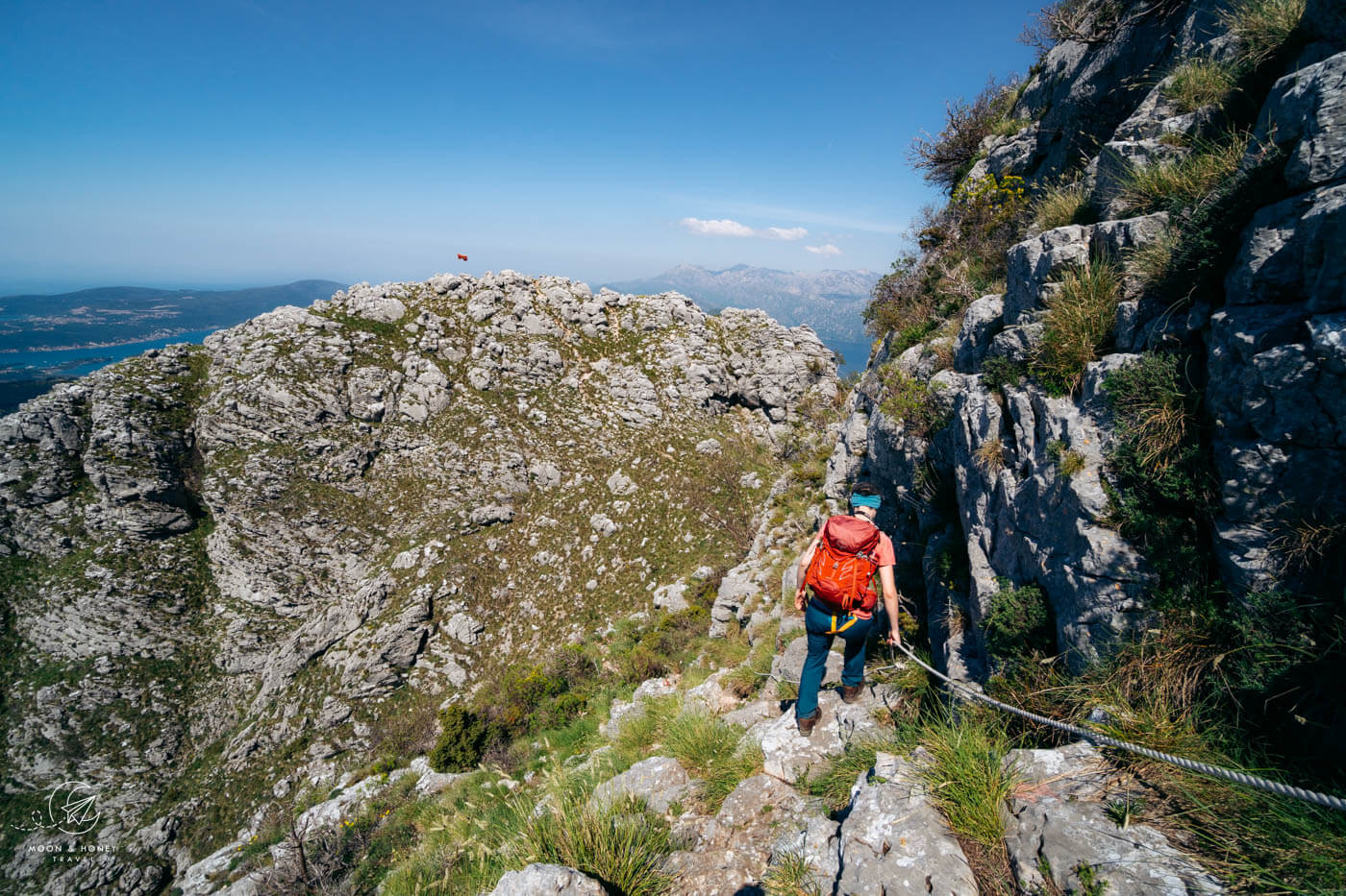 How to Hike to Pestingrad Peak, Kotor Bay, Montenegro