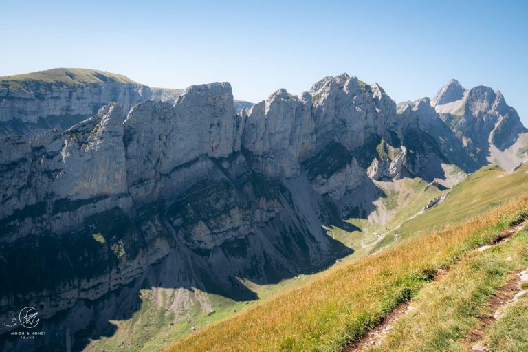 Marwees Ridge Trail, Alpstein, Appenzell Alps, Switzerland