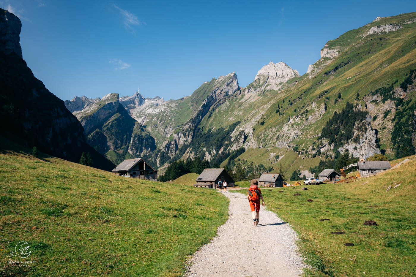 Alpstein Trek Stage 1: Wasserauen to Schäfler Hut
