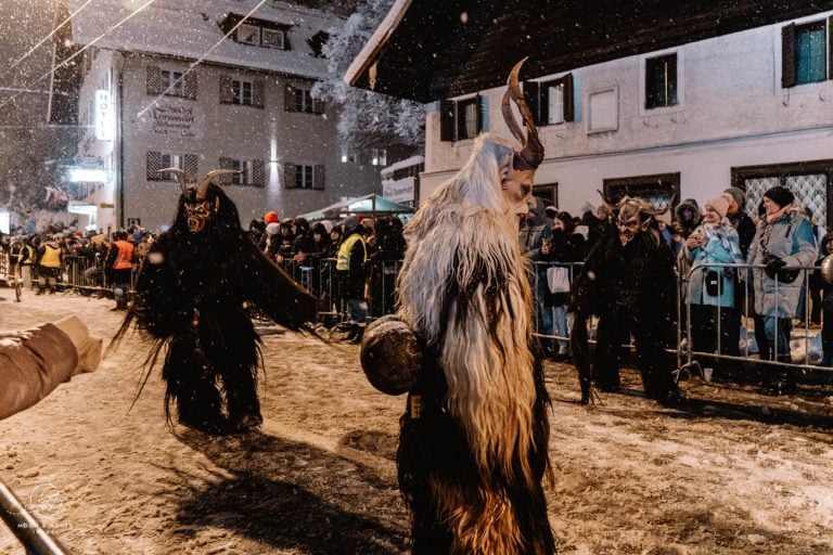 What is a Krampuslauf (Krampus Parade) in Austria & Germany