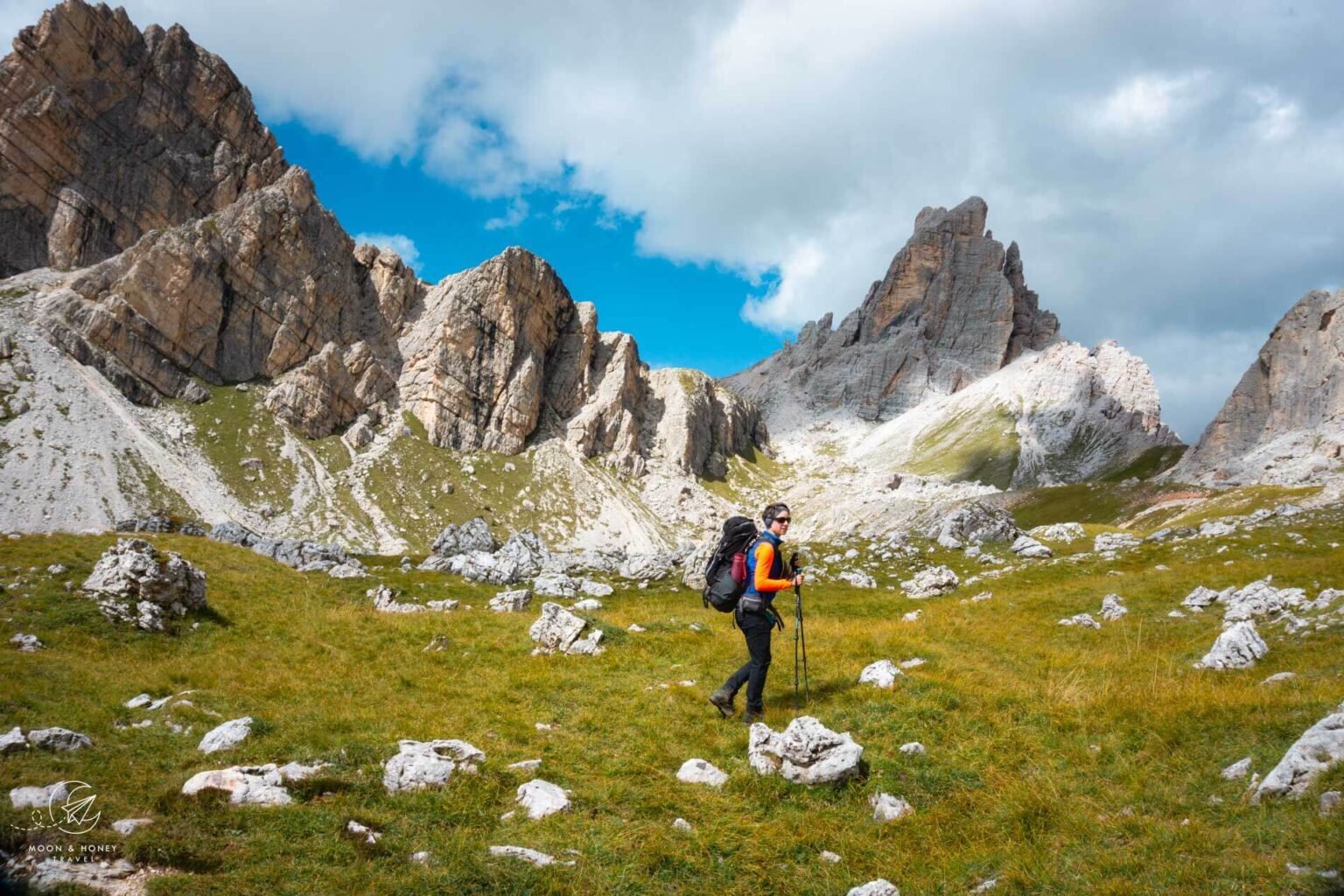 Alta Via 1 Dolomites Hiking Guide + Map with Rifugios