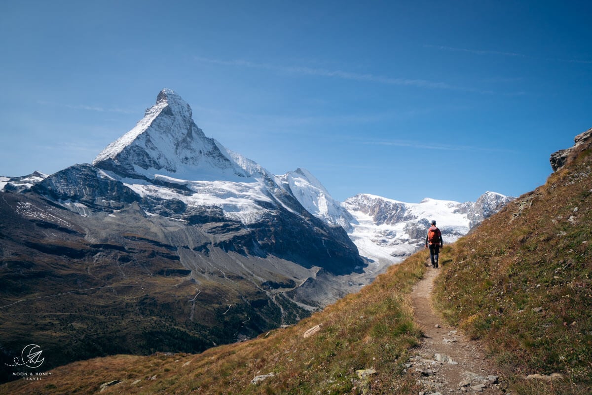 Edelweissweg Hike (Höhbalmen High Trail) in Zermatt