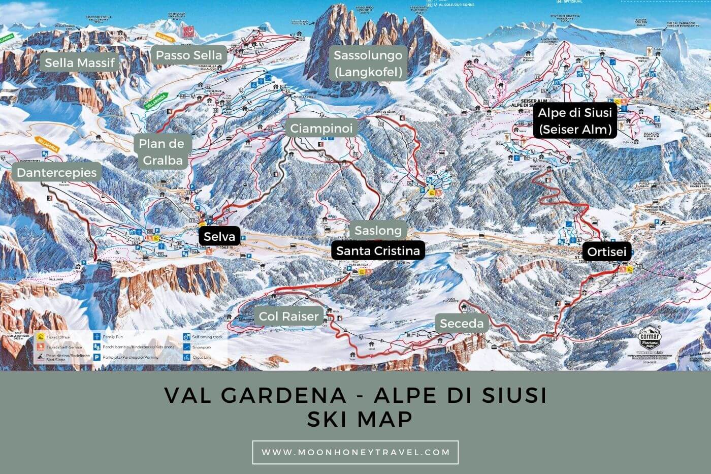 Skiing in Val Gardena, Dolomites: Guide for First Timers