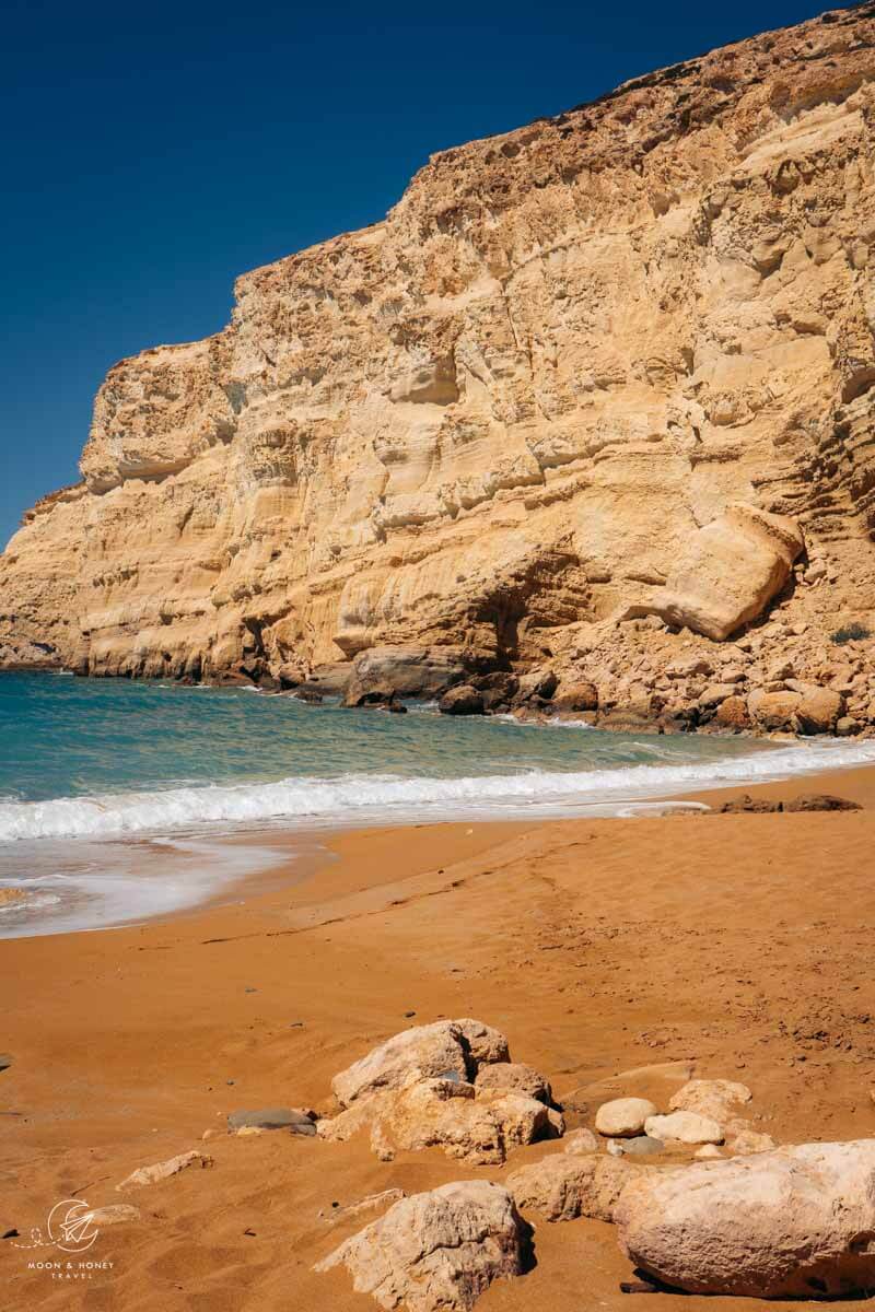 How to Hike to Red Beach in Matala, Crete